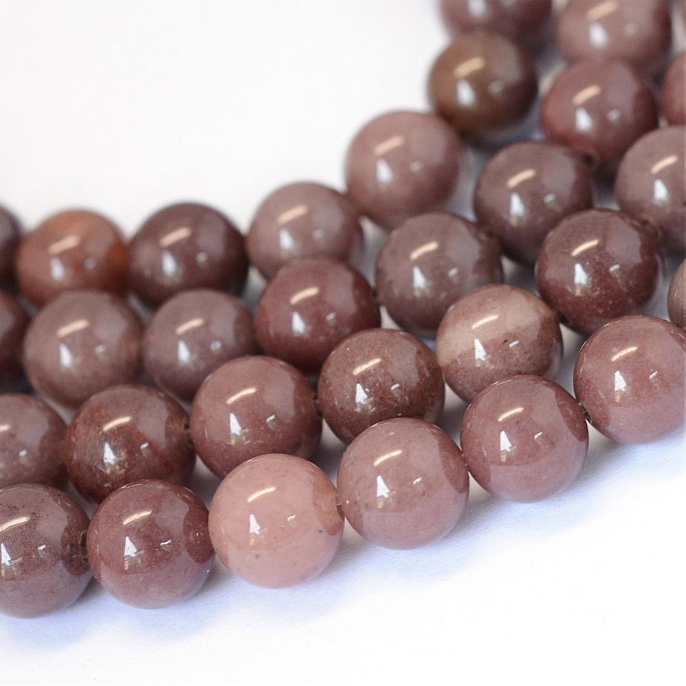 Purple Aventurine 6mm Round Natural 37cm Strand Approx 58 Beads – Heart ...